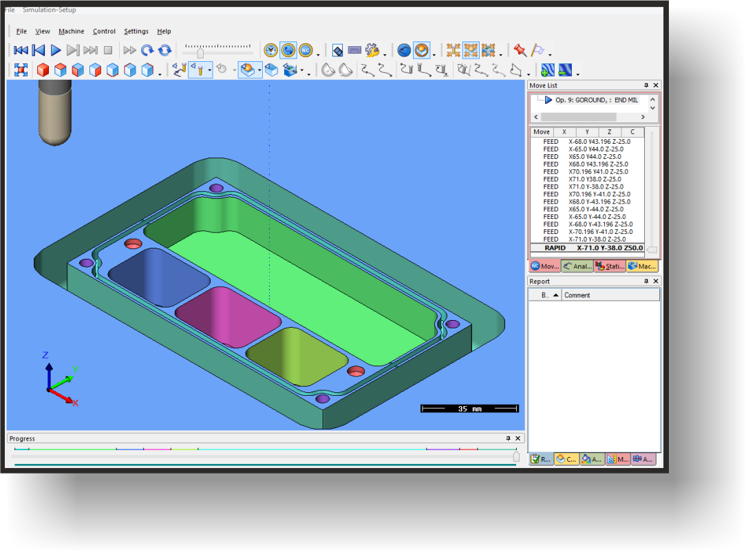 Dolphin CadCam PartMaster - Machine Tool Simulation
